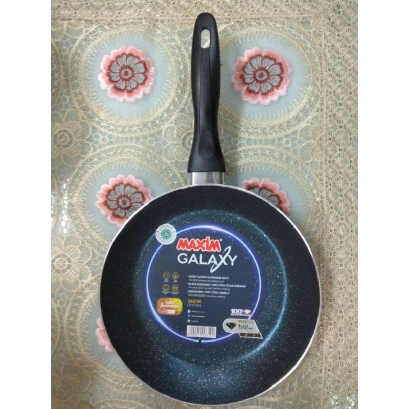 Jual Fry Pan Maxim Galaxy 12cm 18cm, 20cm, 22cm, 24cm FREE Bubble Wrap ...