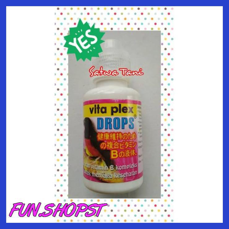 Jual VITA PLEX DROPS VITAMIN TETES UNTUK KESEHATAN BURUNG | Shopee ...