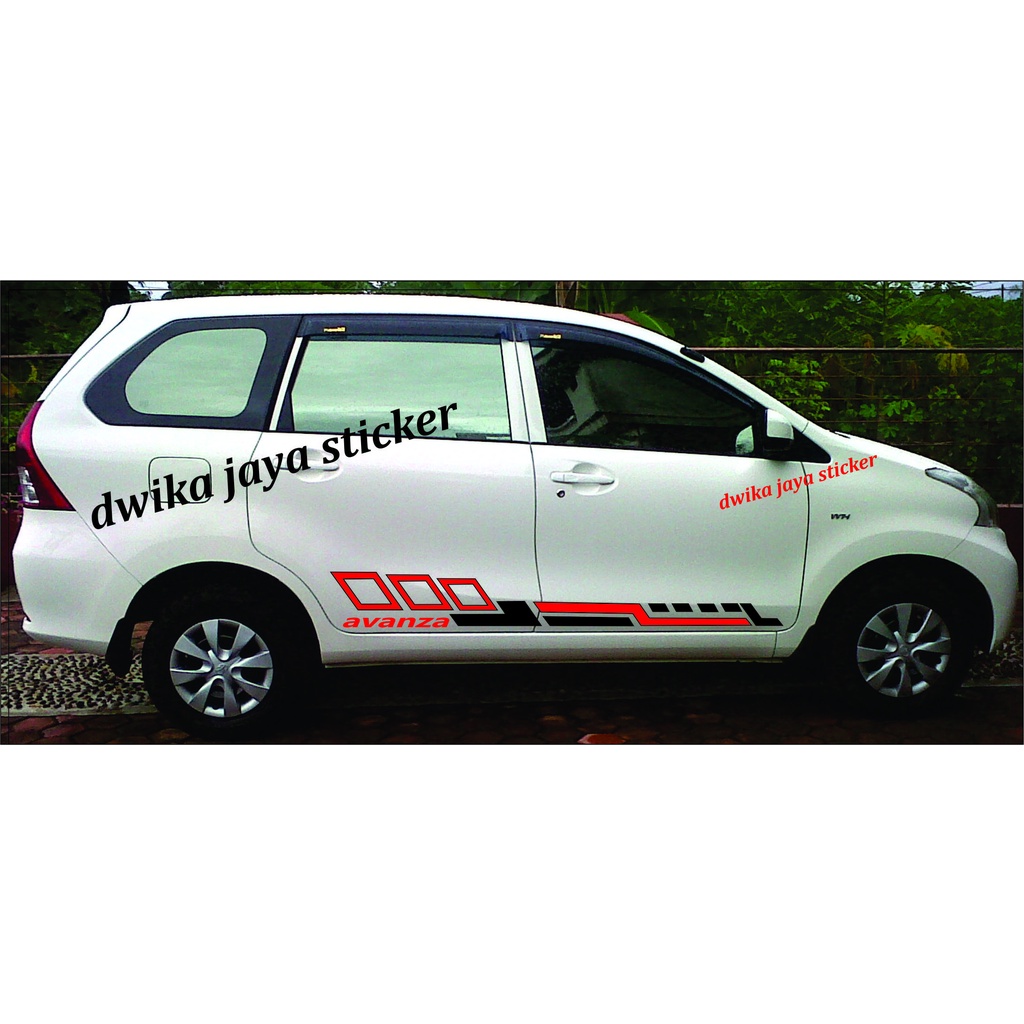 Jual Stiker mobil avanza honda jazz stiker lis terbaru | Shopee Indonesia