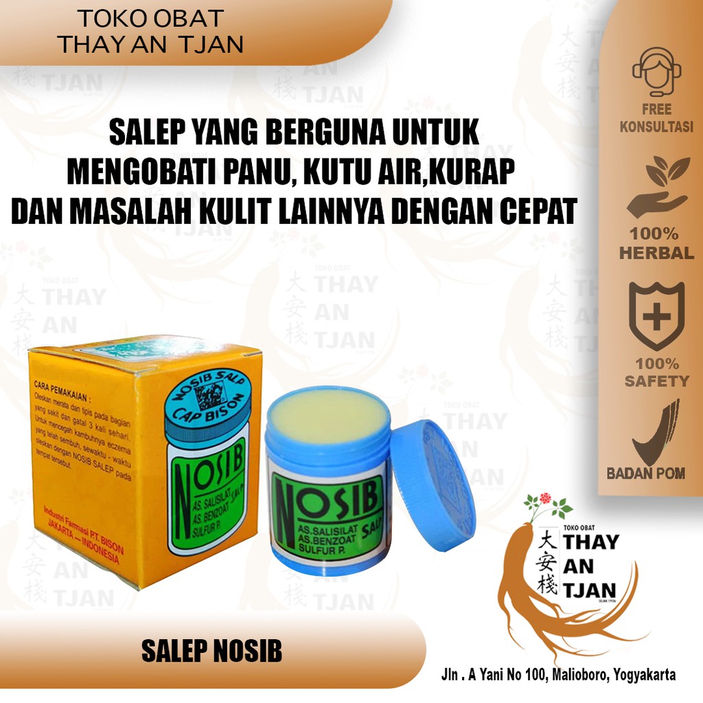 Jual SALEP NOSIB | OBAT KUTU AIR, PANU, KURAP,OBAT KULIT,GATAL ...