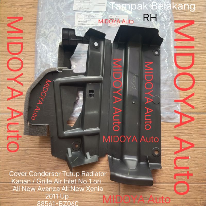 Jual Cover Condensor Radiator Kanan Grille Air Inlet All New Avanza ...