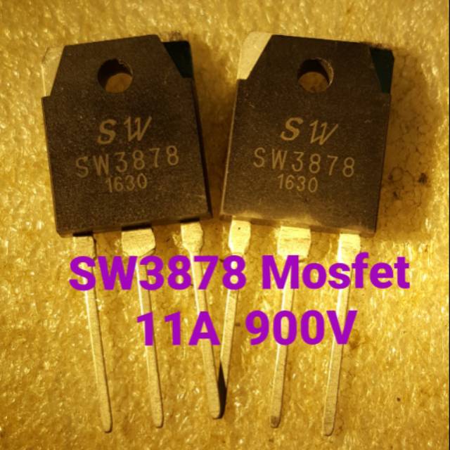 Jual Transistor SW3878 SW 3878 Mosfet 11A 900V 1pcs | Shopee Indonesia