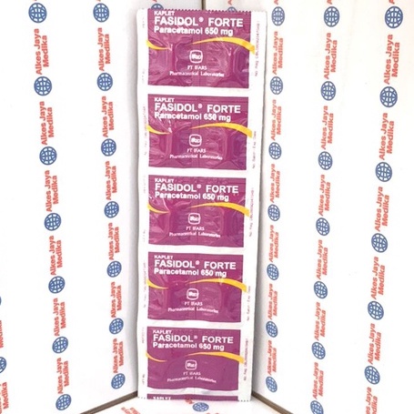 Jual Fasidol Forte 650 mg Isi 10 Kaplet - Obat Sakit Kepala Dan Demam ...