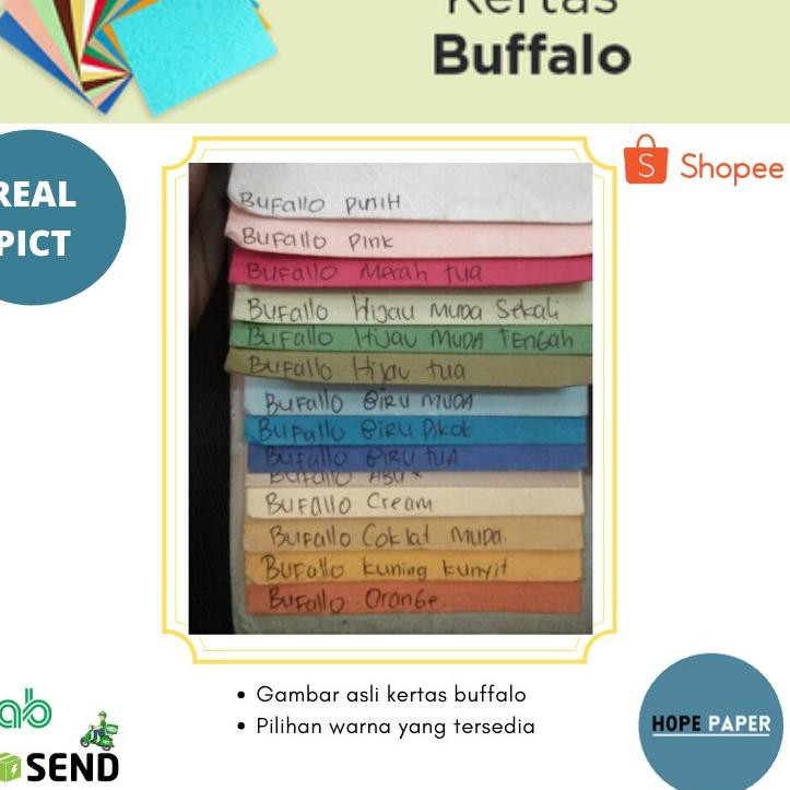 Jual Terbaru 9.9 Kertas Bufalo A4 isi 30 lembar - Putih / Kertas Jilid ...