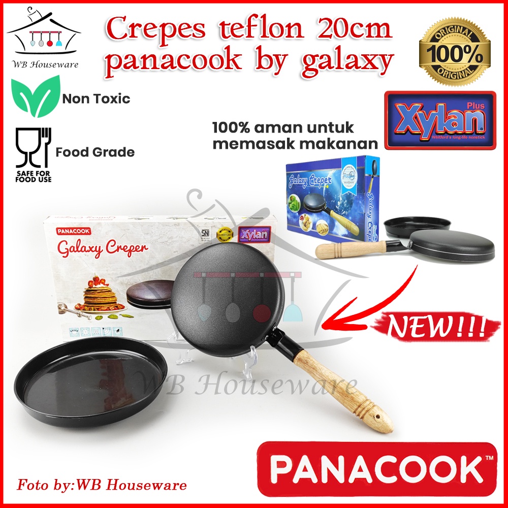 Jual crepes maker galaxy panacook 20cm / Wajan Kulit Risol Lumpia ...