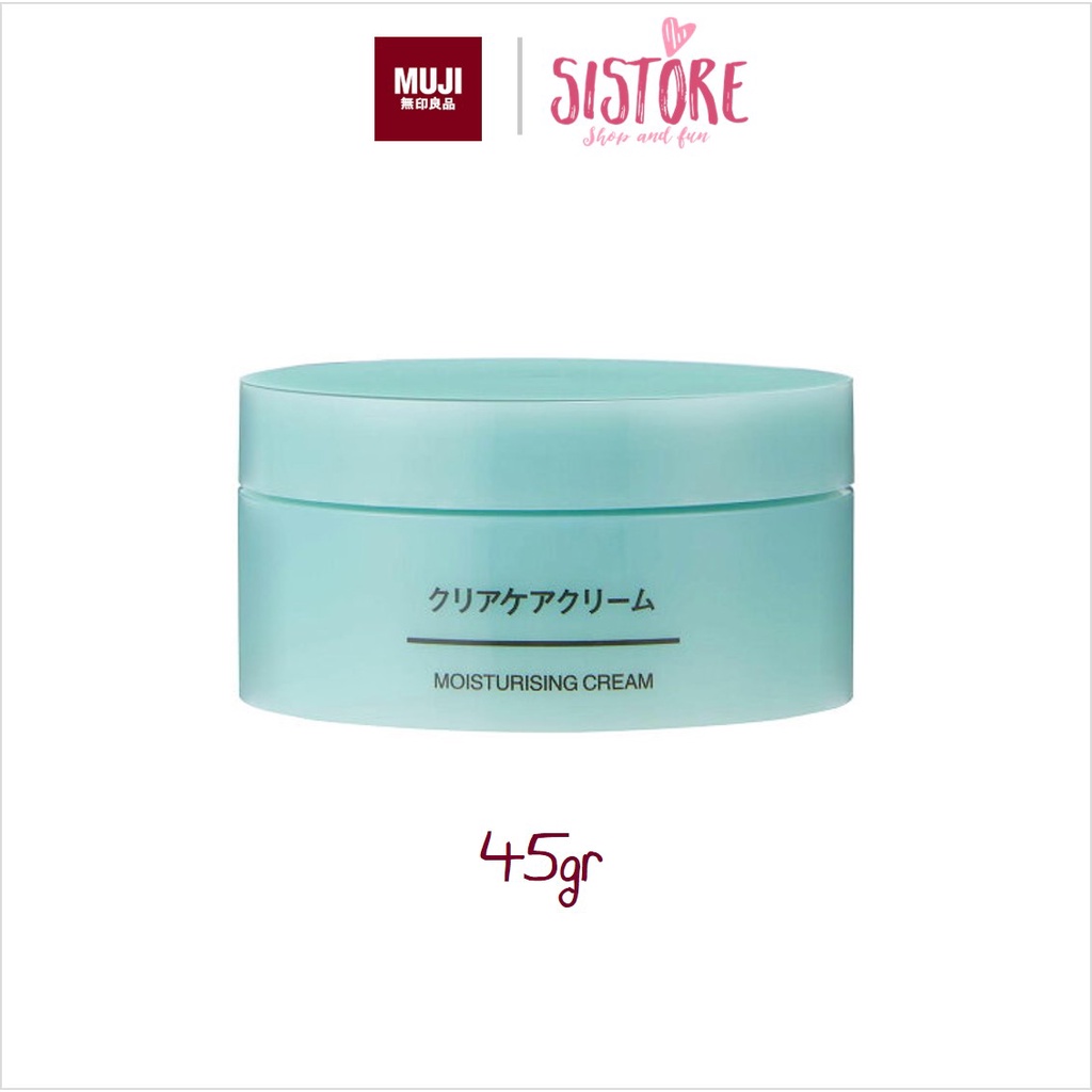 Jual [ORI JAPAN] MUJI Clear Care Moisturising Cream (45gr) | Shopee ...