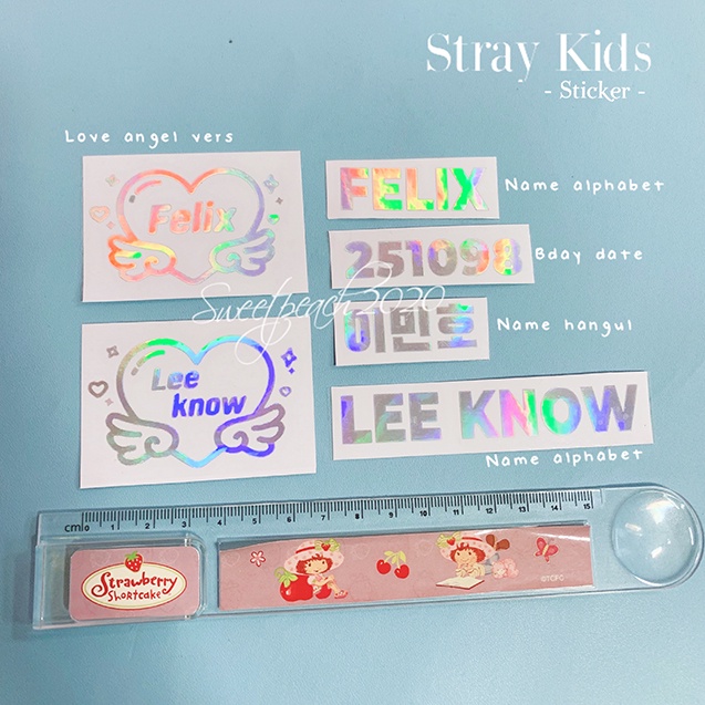 Jual STRAY KIDS SKZ LIGHTSTICK STICKER HOLOGRAM DECAL DECO | Shopee ...