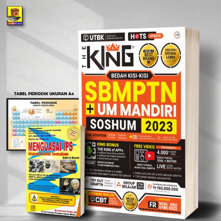 Jual The King sbmptn SOSHUM 2023 / SBMPTN SOSHUM / SBMPTN SOSHUM 2023 / Sbmptn 2023 | Shopee ...