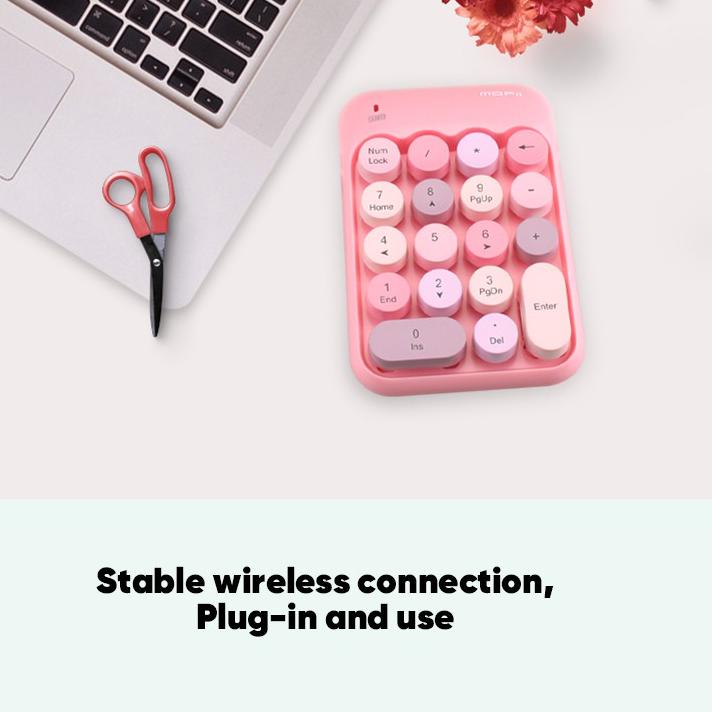 Jual Keluaran Terbaru.. MOFII Keyboard Numeric Wireless Mechanical ...