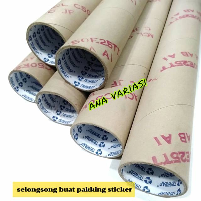 Jual SELONGSONG PAPER CORE BOBIN CONES BUAT PAKKING STIKER SKOTLET TABUNG KARDUS | Shopee Indonesia
