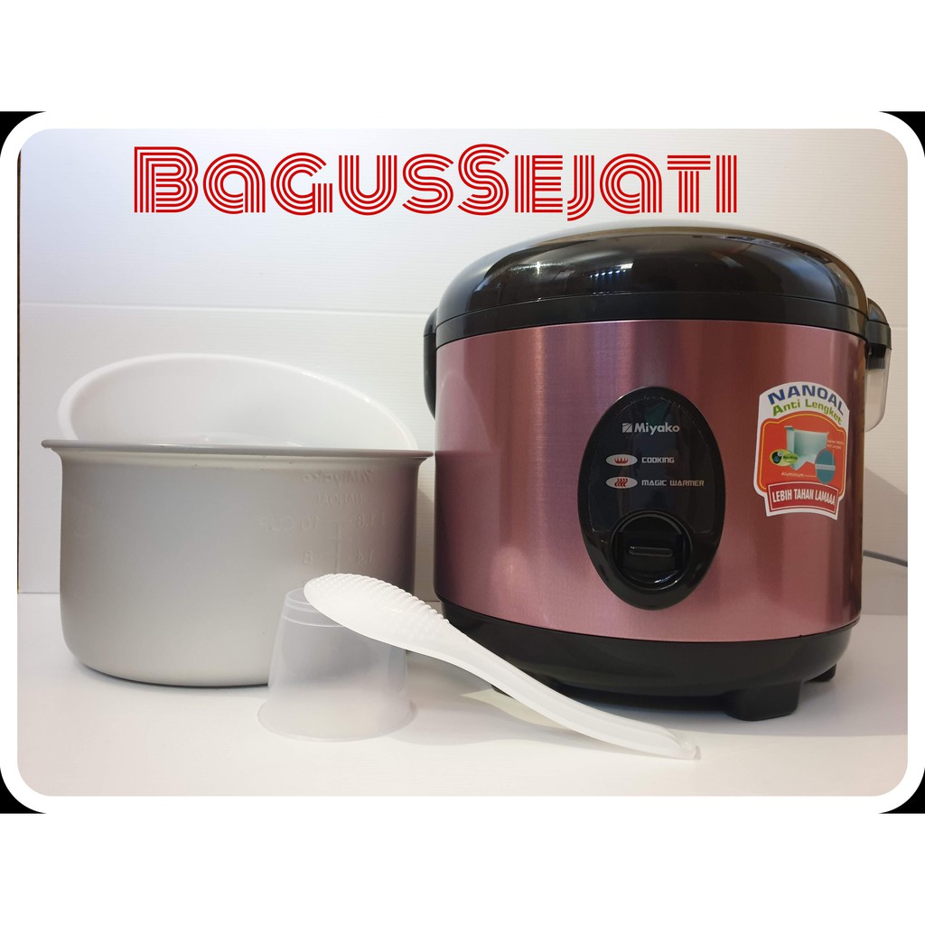 Jual Miyako Magic Warmer Plus Anti Lengket 1,8L (MCM-508SBC) | Shopee ...
