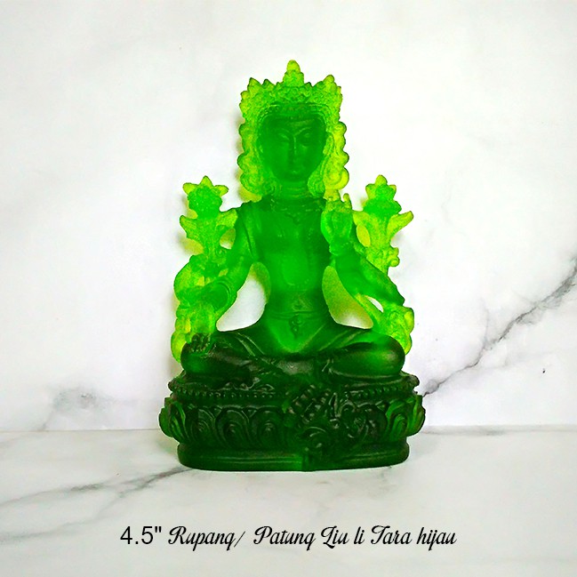 Jual Patung / Rupang / Arca Liu Li Tara Hijau 4,5" | Shopee Indonesia