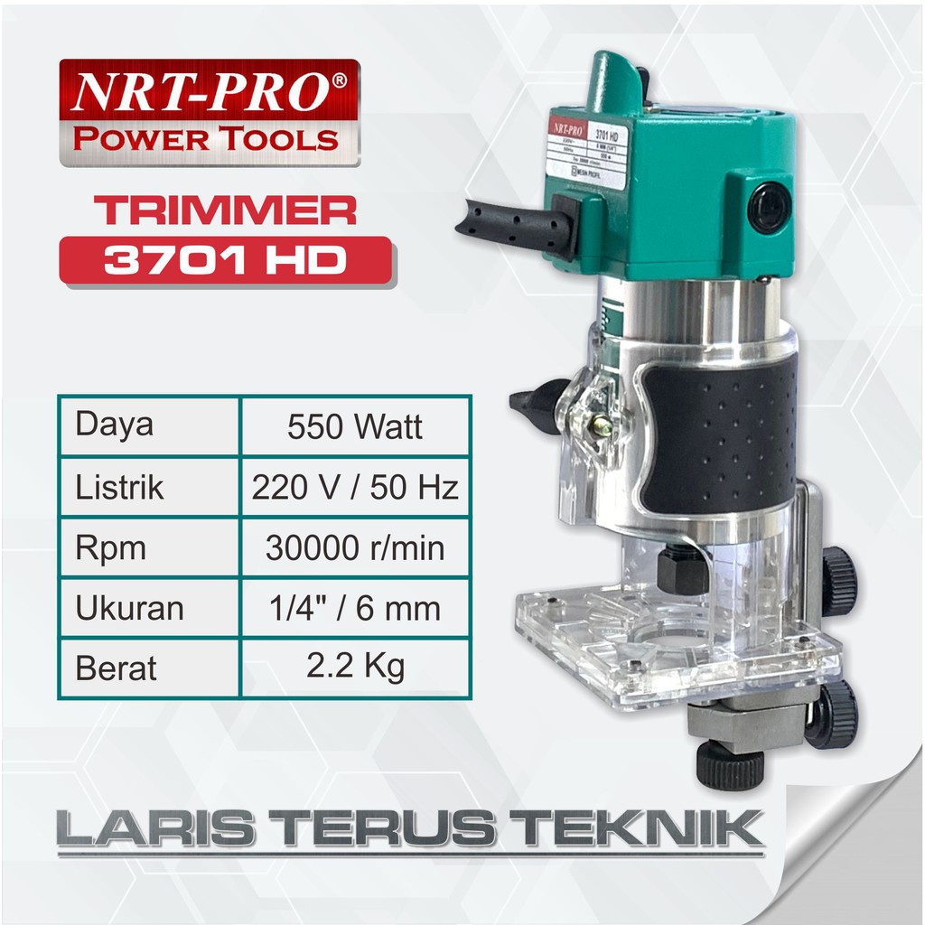 Jual NRT PRO Mesin /Alat Profil Kayu/Wood Trimmer NRT 3701 HD | Shopee ...