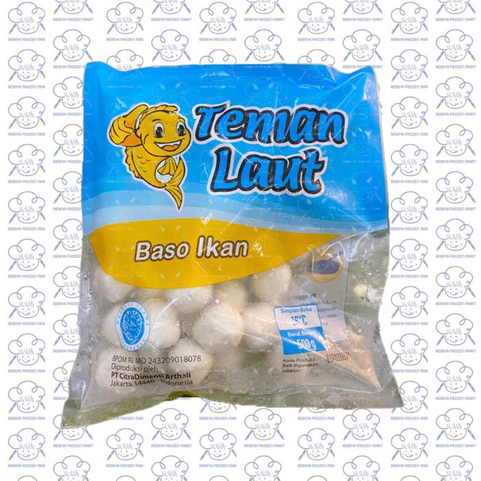 Jual Teman Laut Fish Ball 500gr | Shopee Indonesia
