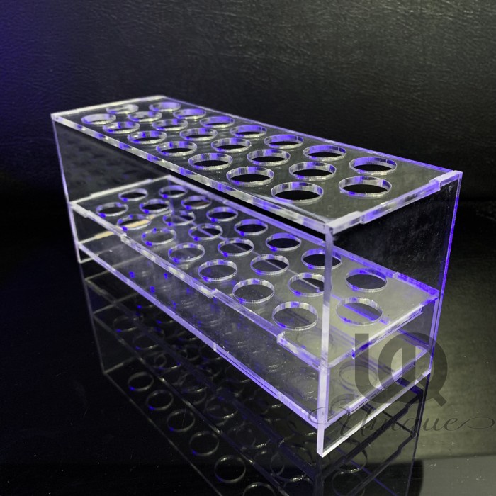 Jual Acrylic Rak Tabung Reaksi Laboratorium - Akrilik Test Tube Rack ...