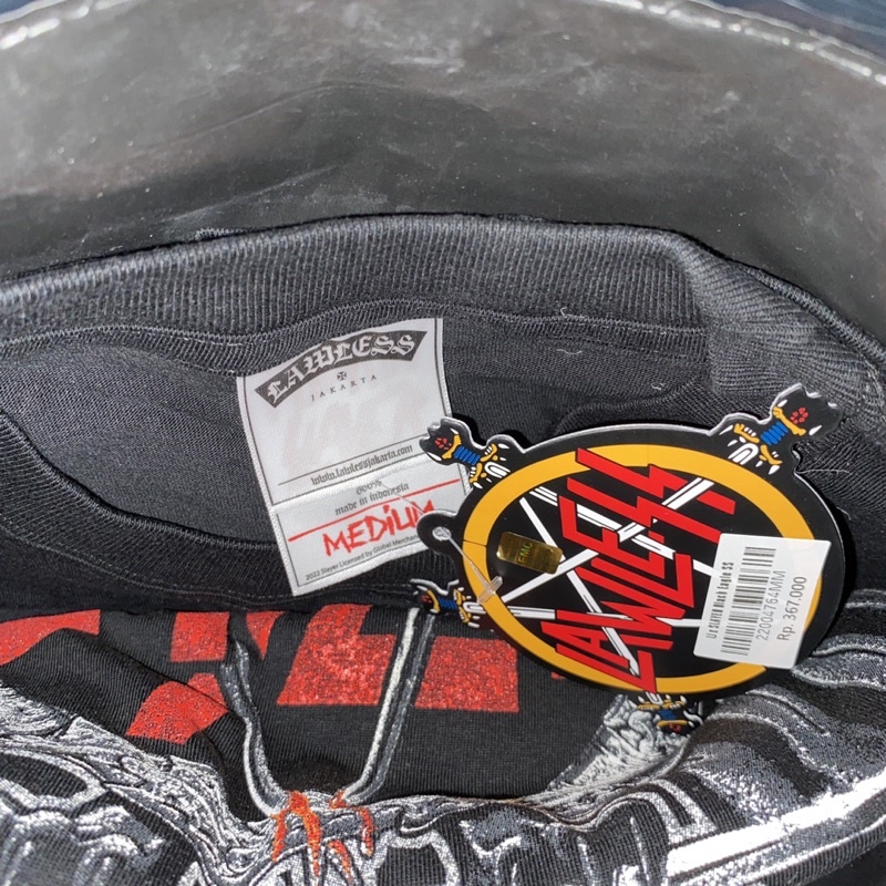 Jual LAWLESS x SLAYER - Black Eagle SS (M) | Shopee Indonesia