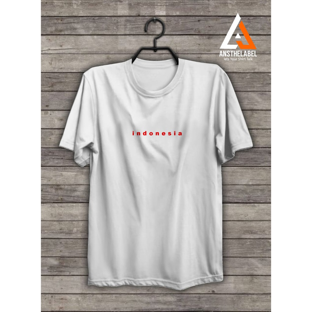 Jual KAOS CUSTOM SABLON POLYFLEX DESIGN INA2 BY ANSTHELABEL | Shopee ...