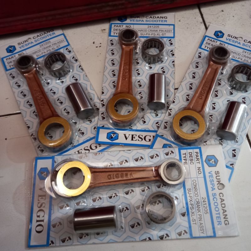 Jual stang seher stang piston vespa super sprint px excel exclusive ...