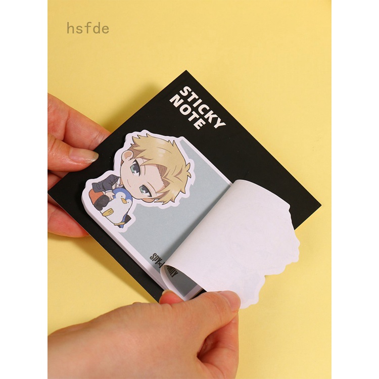 Jual Sticky Note Motif Anime Spyx Untuk Pembatas Buku / Stationery ...