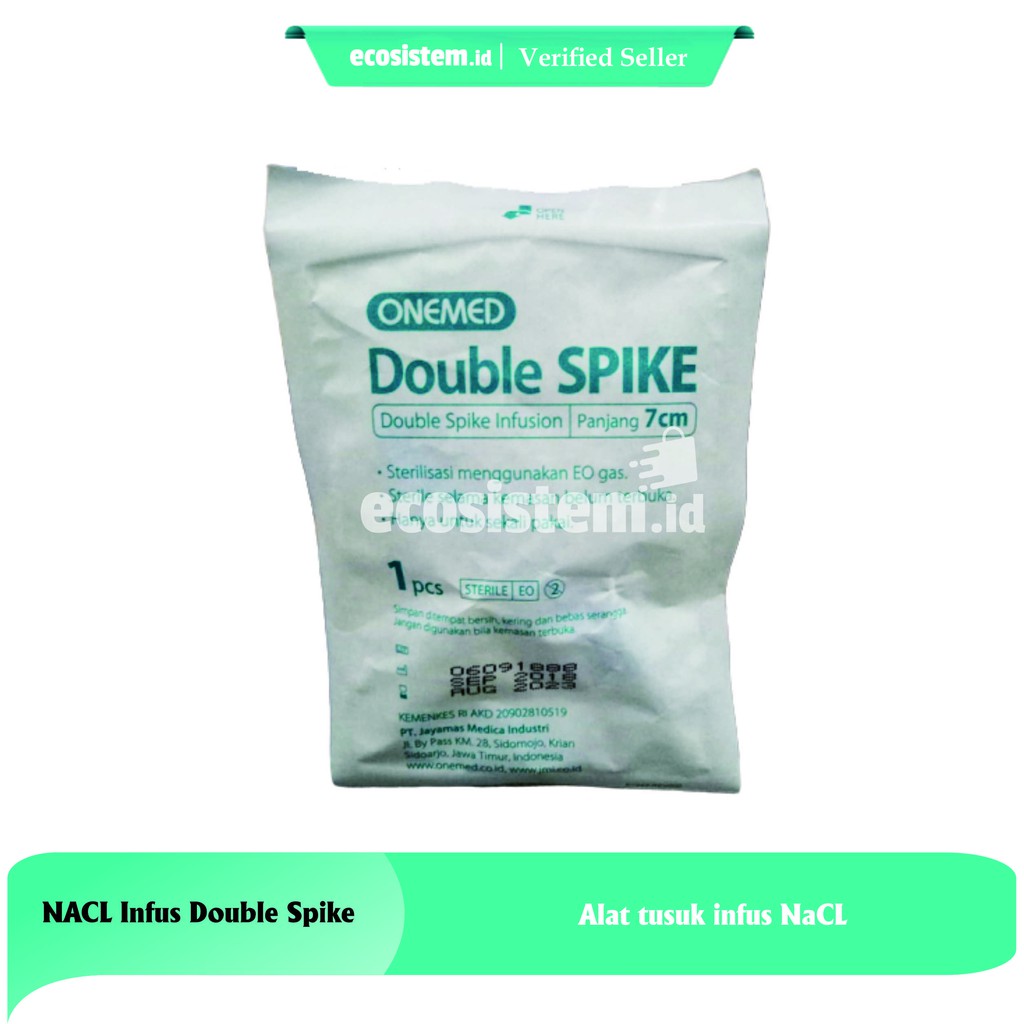 Jual NACL Infus Double Spike | Shopee Indonesia