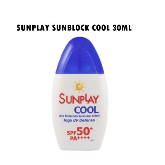 Jual SUNBLOCK SUNPLAY LOTION cool SPF 50 +/ baby mild lotion 30ml ...