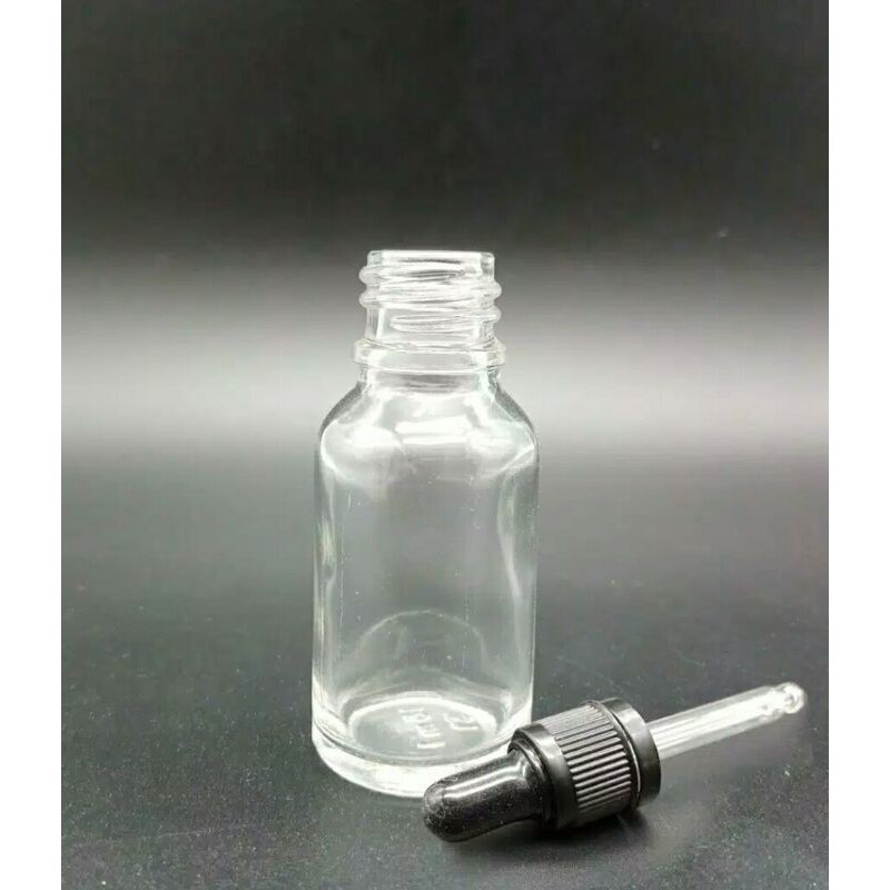 Jual botol childproof pipet kaca 30ml botol bening kaca tebal | Shopee ...