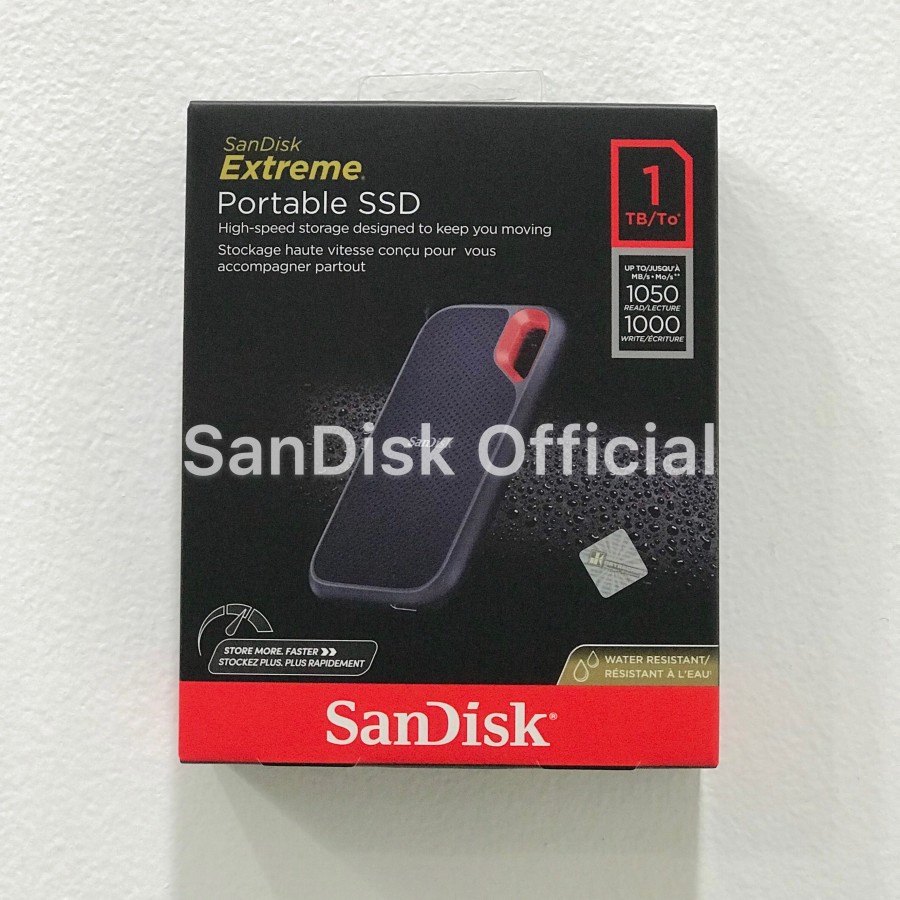 Jual SanDisk Extreme Portable SSD V2 1TB 1050MB/s USB 3.2 | Shopee Indonesia