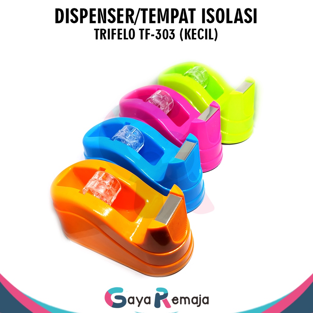 Jual Trifelo Dispenser Isolasi / Tape Dispenser / Tape Cutter / Tempat ...