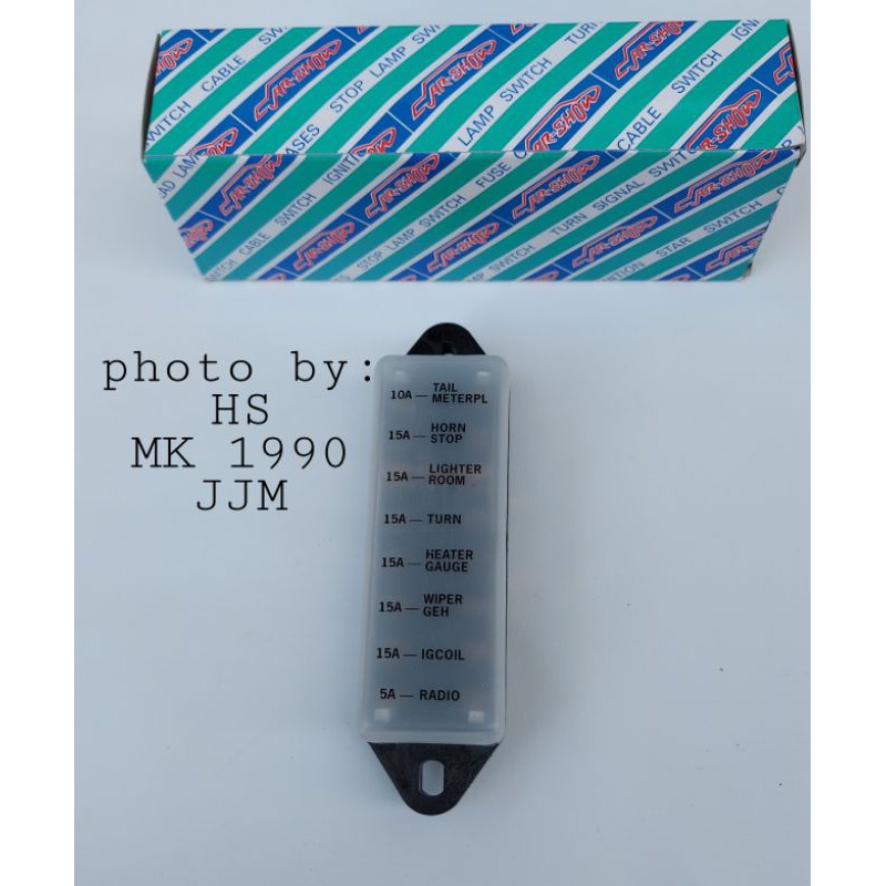 Jual FUSE BOX RUMAH SKRING TOYOTA HARDTOP 2F ORIGINAL TAIWAN | Shopee ...