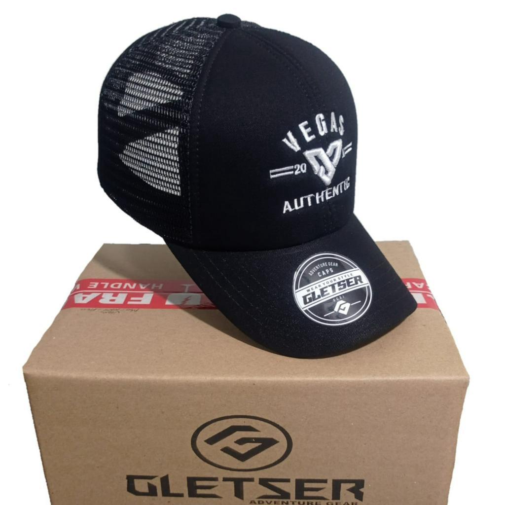 Jual topi pria wanita original gletser/Tucker hat | Shopee Indonesia