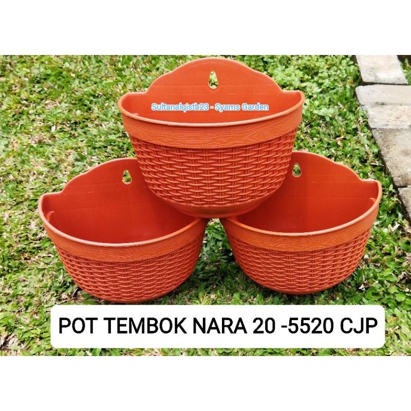 Jual POT DINDING/TEMBOK 20 NARA MOTIF ROTAN - 5520 CJP | Shopee Indonesia