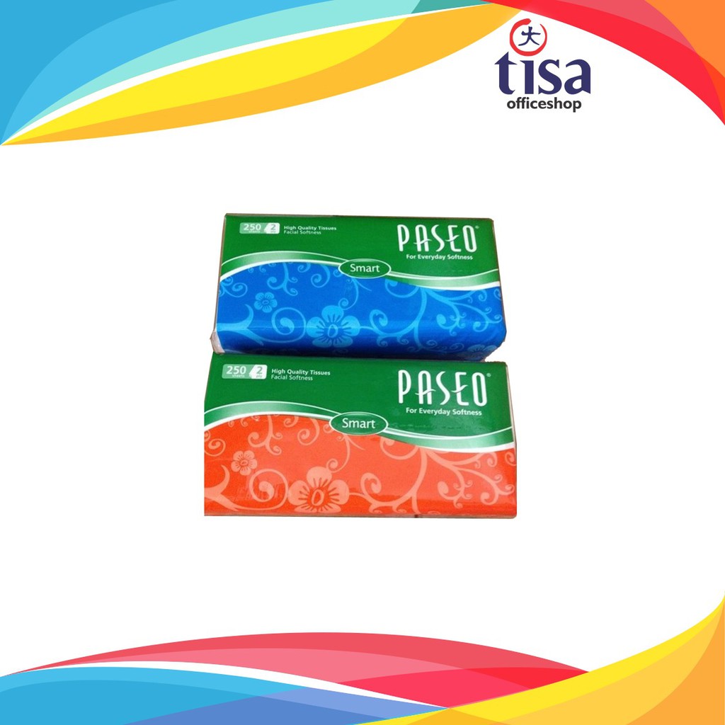 Jual Tissue Paseo Smart 250 sheets 2ply | Shopee Indonesia