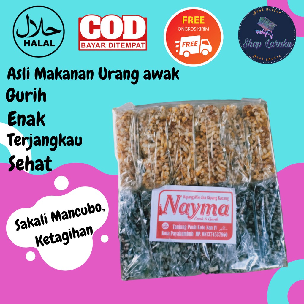 Jual KUE KERING KIPANG MIE MI ISI 12 PCS DARI BIHUN GORENG MAKANAN ...