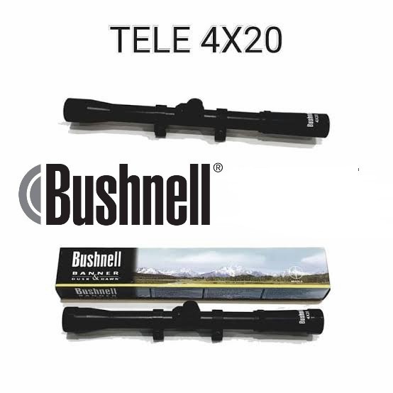Jual Teleskop Bushnell 4x20 Telescope Tele Teropong Senapan Zoom Banner ...