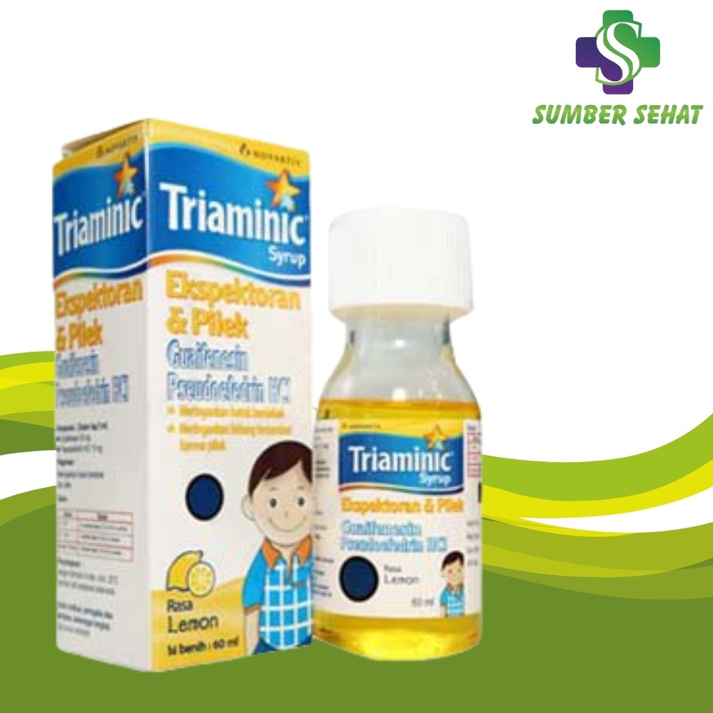 Jual TRIAMINIC EXPECTORANT & PILEK SIRUP 60 ML | Shopee Indonesia