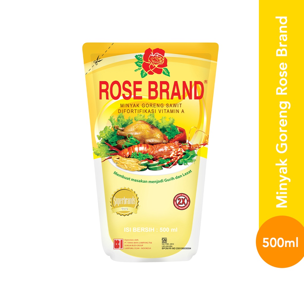 Jual Rose Brand - Minyak Goreng Rose Brand 500 ML | Shopee Indonesia