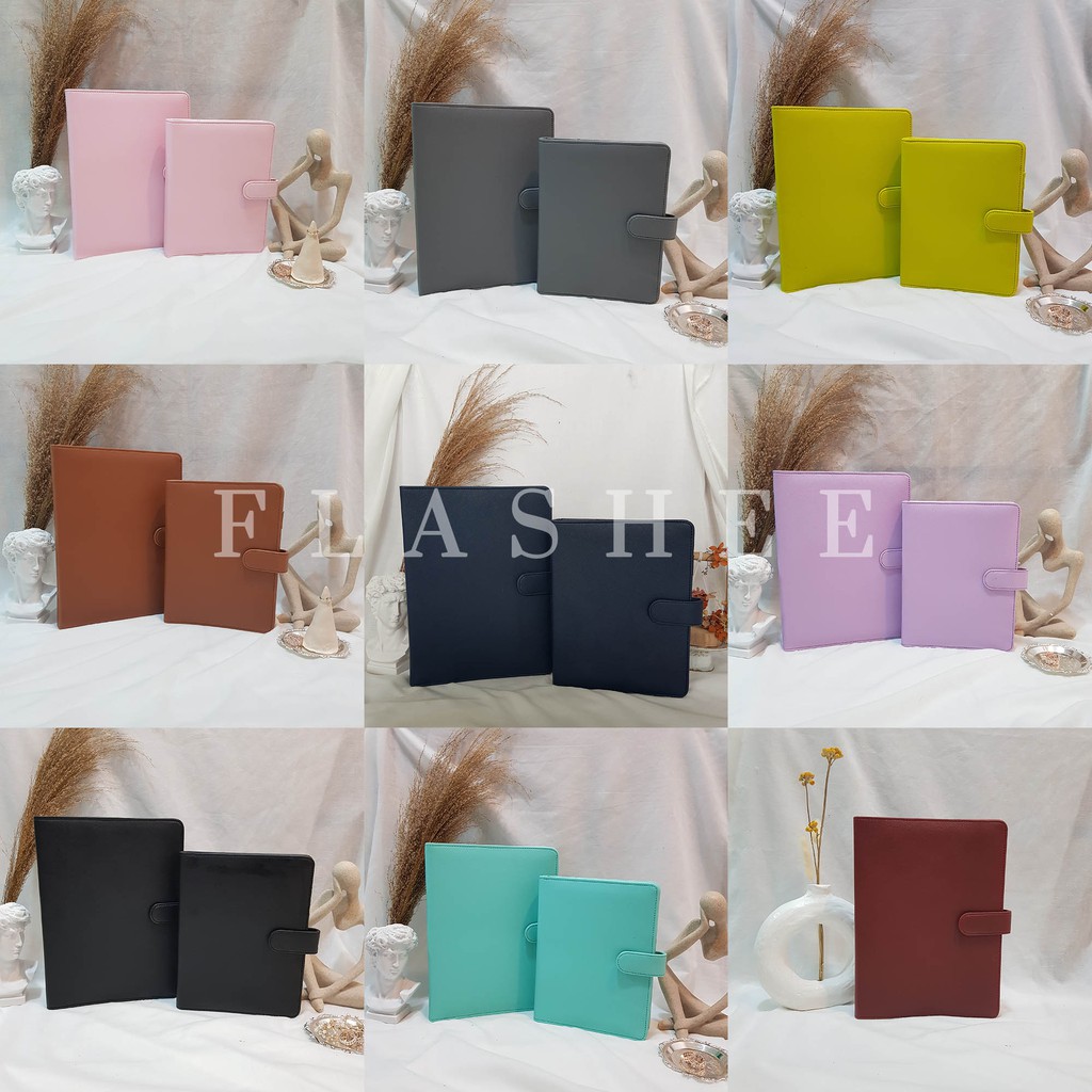 Jual Flashee Binder Polos A5 20 Ring B5 26 Ring Agenda Polos Binder ...