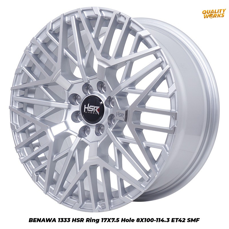 Jual pelek variasi ring 17 benawa hsr wheel r17 velg mobil swift ignis ...
