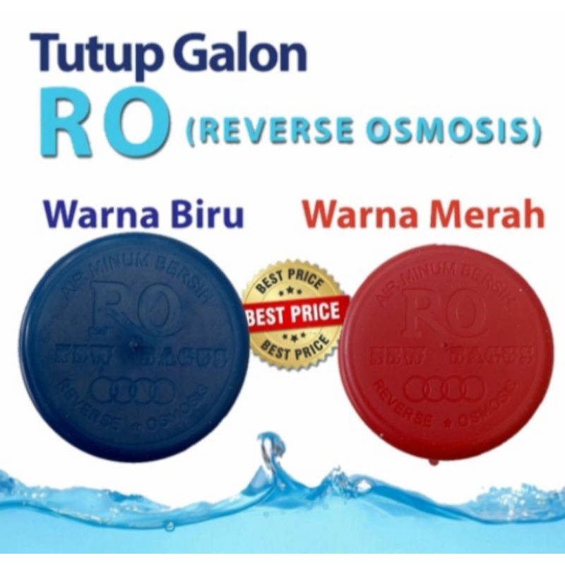 Jual Tutup Galon RO Reverse Osmosis New Bagus Biru | Shopee Indonesia