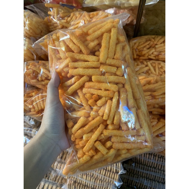 Jual snack kiloan 250g - stik balado TES emping manis pedas keripik ...