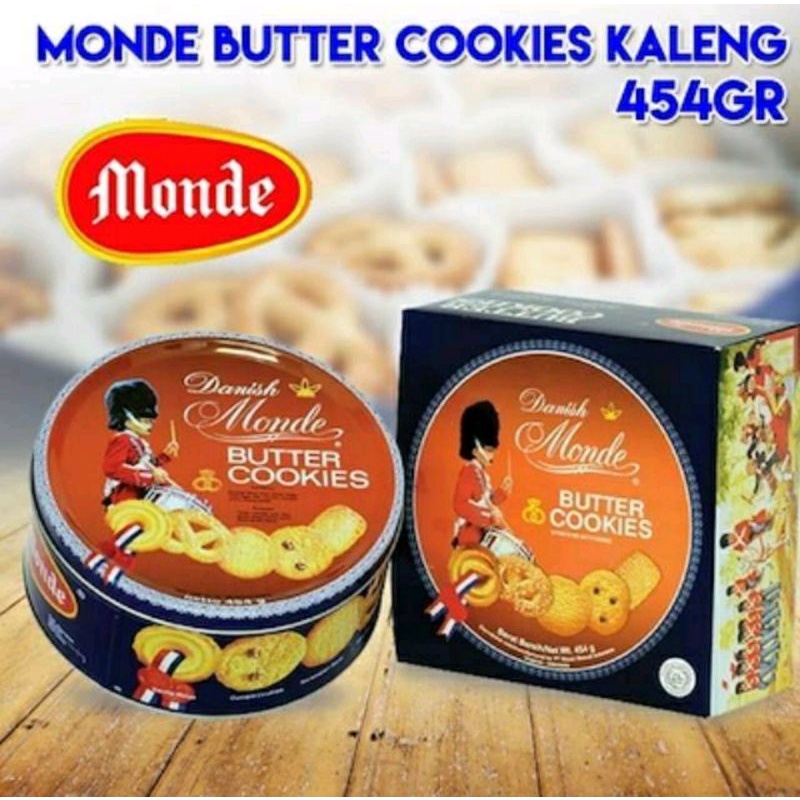 Jual Monde Butter Cookies 454Gr | Shopee Indonesia