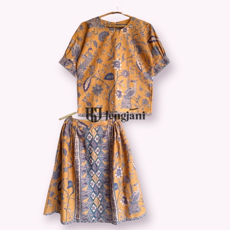 Jual Setelan Batik Kembang Arum | Shopee Indonesia