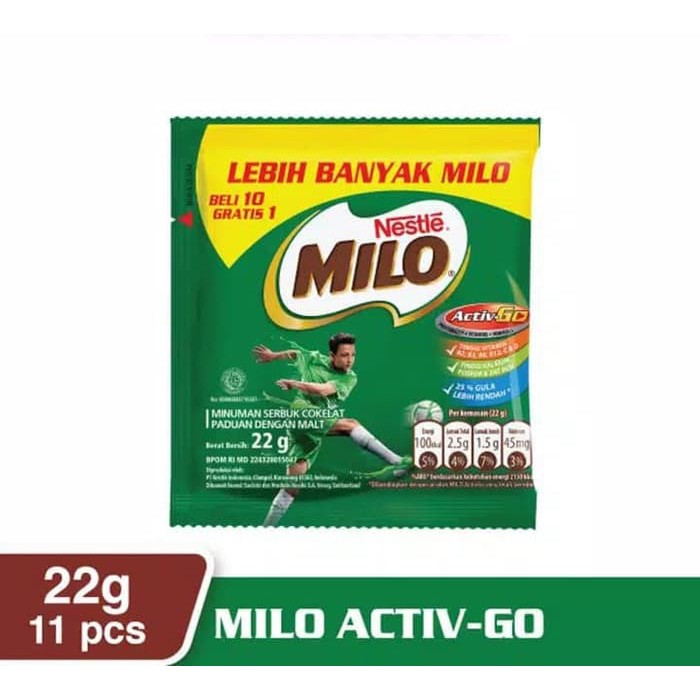 Jual Milo Activ-Go 22gr | Shopee Indonesia