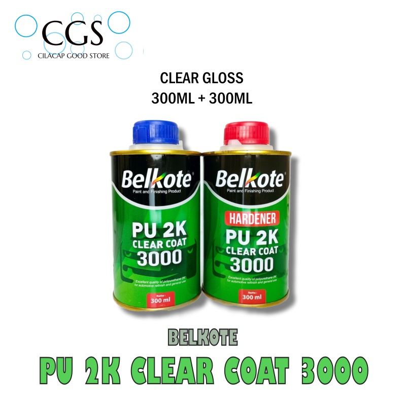 Jual Clear Belkote 3000 / clear motor mengkilat clear motor dan mobil ...