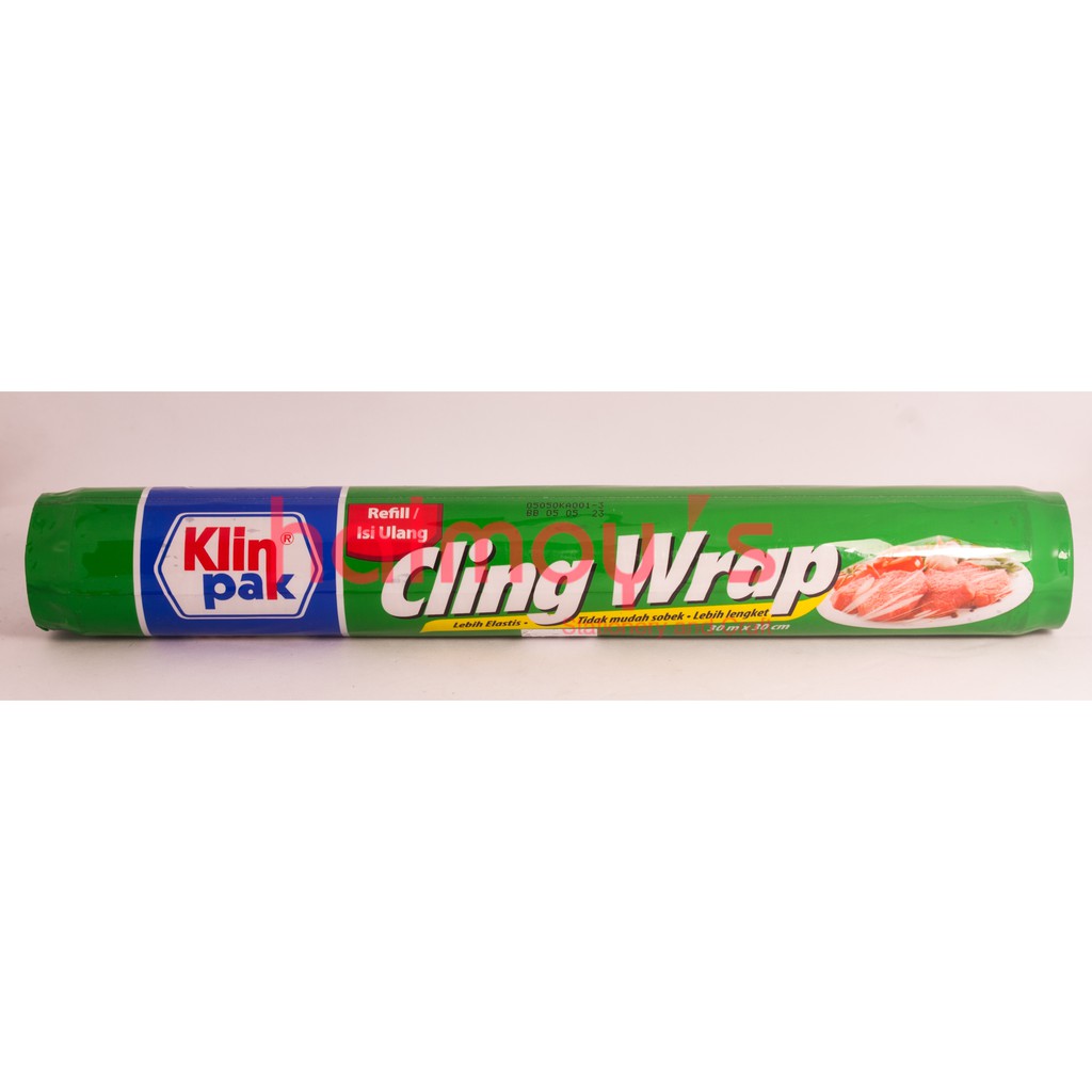 Jual REFILL PLASTIK WRAPPING / CLING WRAP KLIN PAK 30 M X 30 CM ( PACK ...