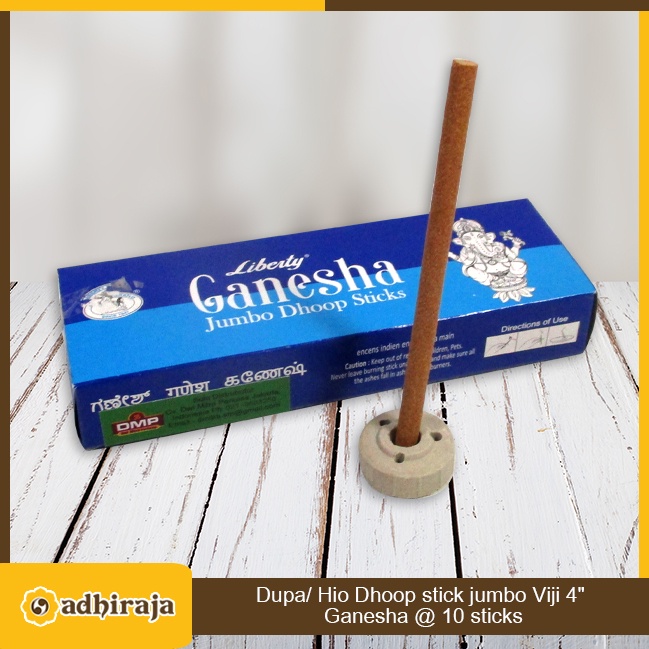 Jual Dupa Hio India Wangi Viji Dhoop stick jumbo 4" Ganesha @ 10 sticks ...