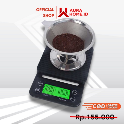 Jual Timbangan Dapur Timer 3kg Akurasi 0.1g / Timbangan Dapur Buah ...