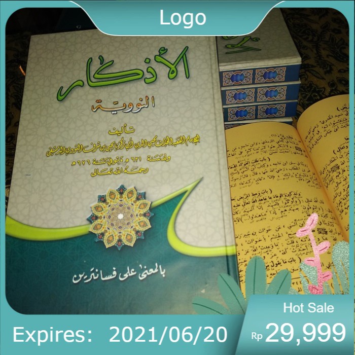 Jual Kitab Al Adzkar /Azkar Nawawi Petuk Makna Pesantren | Shopee Indonesia
