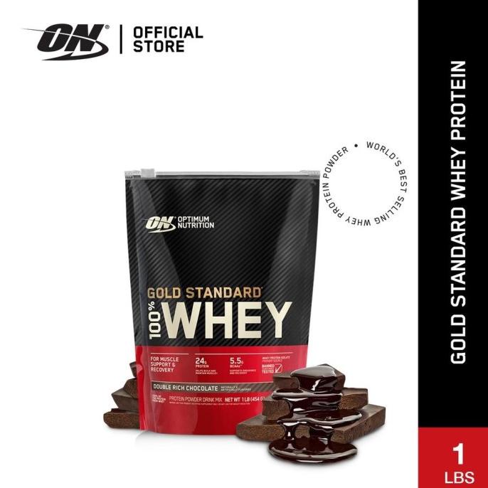 Jual OPTIMUM NUTRITION GOLD STANDARD WHEY PROTEIN 1 LB ORI DFG65464E ...