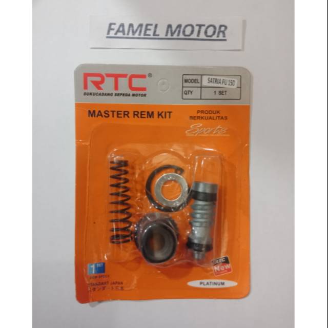 Jual SEAL MASTER REM BELAKANG SATRIA FU RTC | Shopee Indonesia